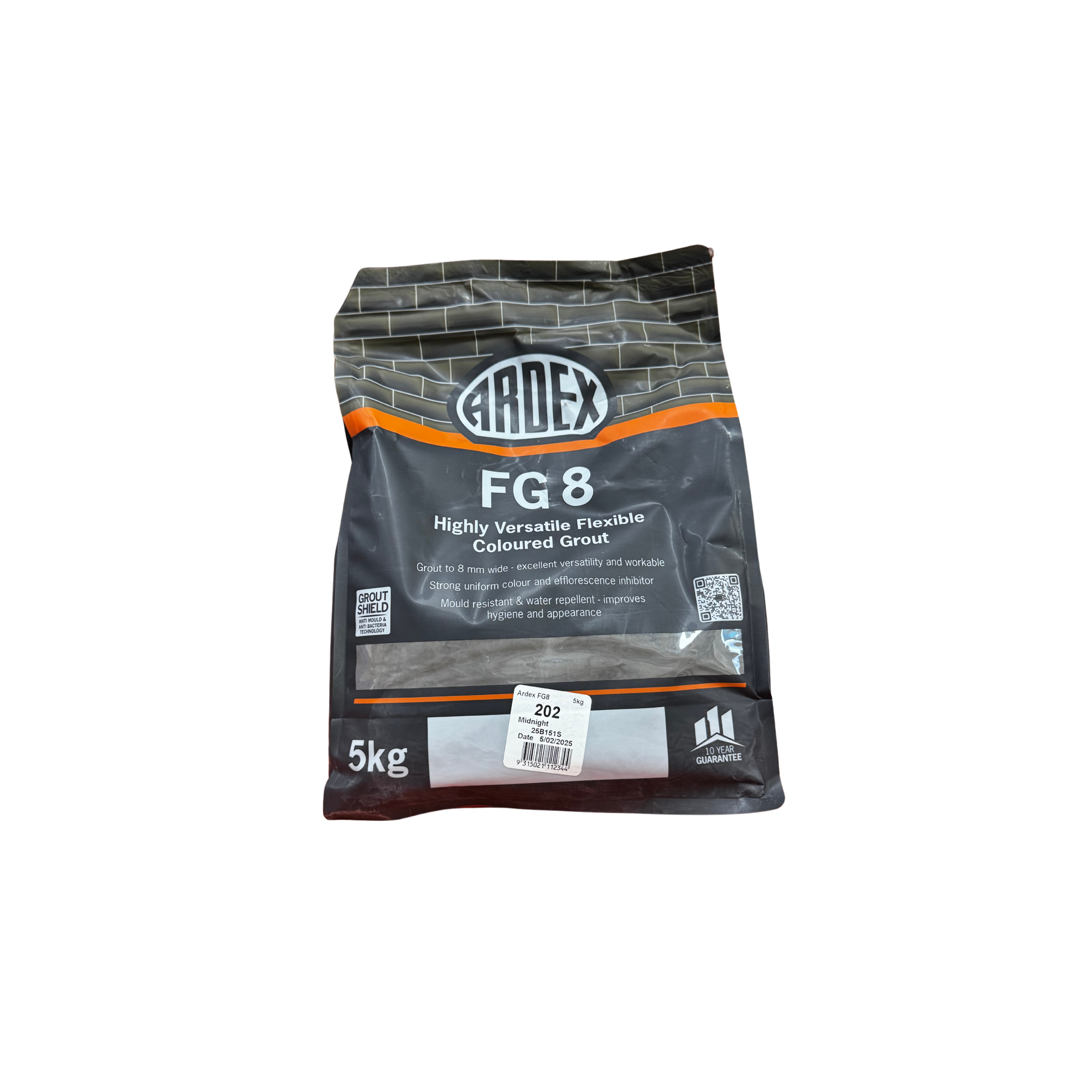 Ardex FG8 Midnight 202 Grout 5kg – The Tile Collective