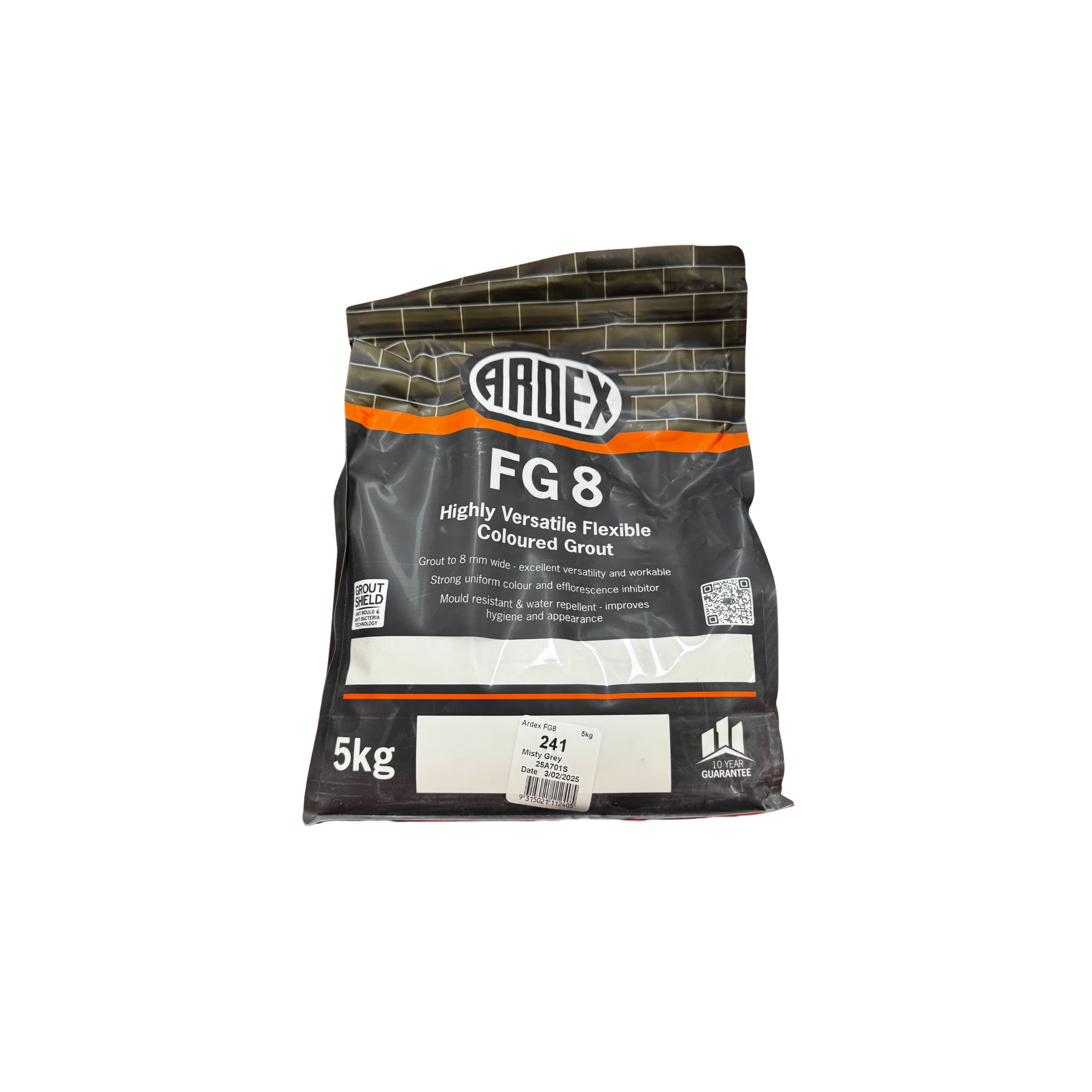 Ardex FG8 Misty Grey 241 Grout 5kg – The Tile Collective