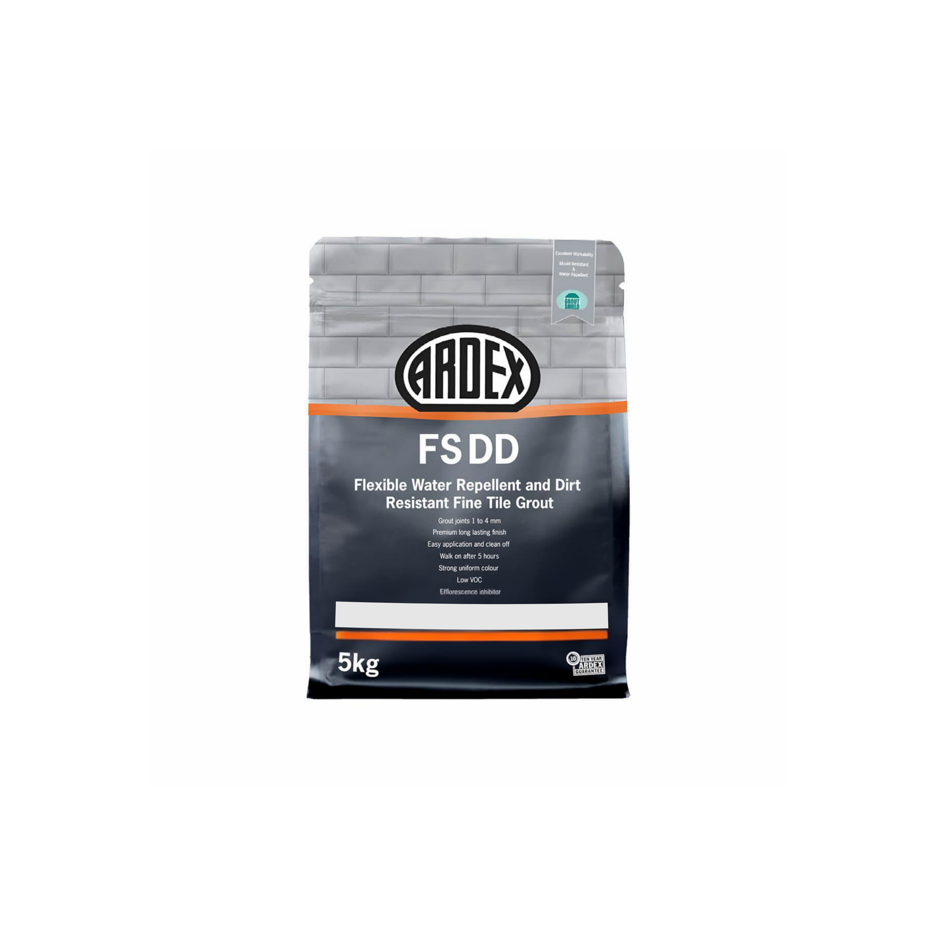 Ardex FSDD Misty Grey Grout 5kg – The Tile Collective